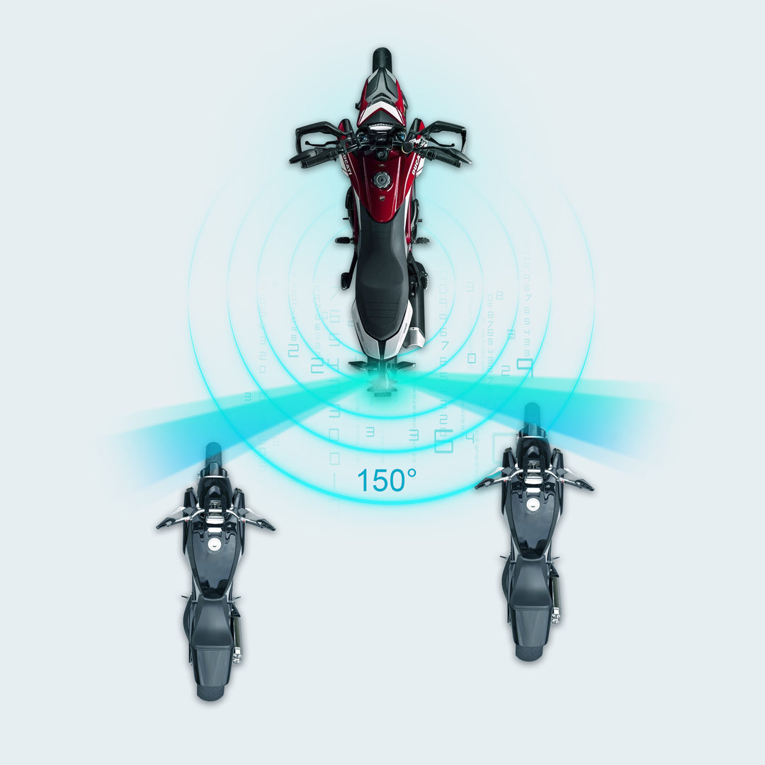 INNOVV ThirdEYE - Advanced Blind Spot Monitoring System for Motorcycles