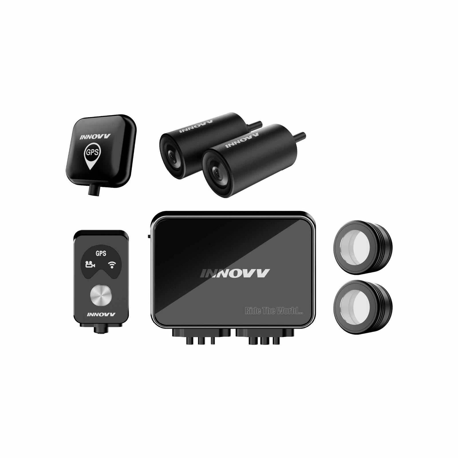 INNOVV K7 Dual 2K Motorcycle Dash Camera | Accident Evidence Recorder