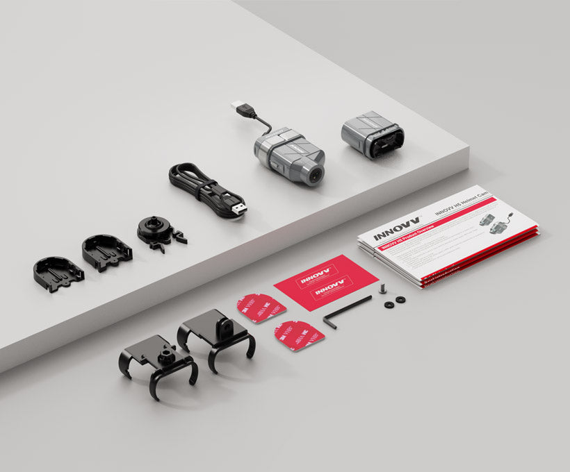 INNOVV H5: 4K Motorcycle Helmet Camera with EIS and Long Battery Life