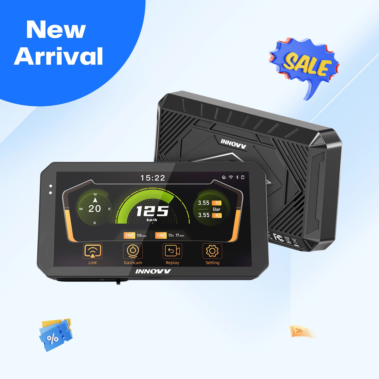 N2 Smart Navigation System | CarPlay & Android Auto – INNOVV